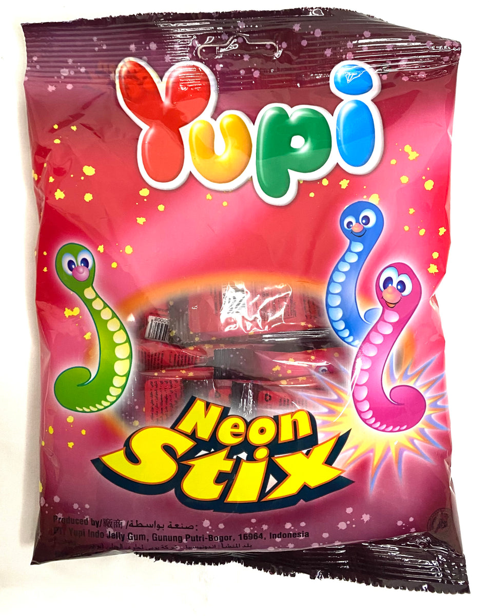 Yupi Neon Stix 108g – 77 Mart