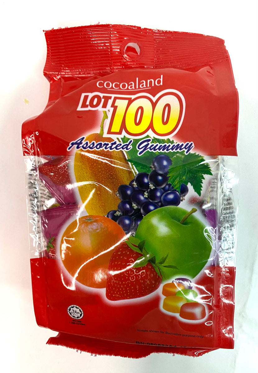 Cocoaland LOT 100 Assorted Gummy 150g – 77 Mart