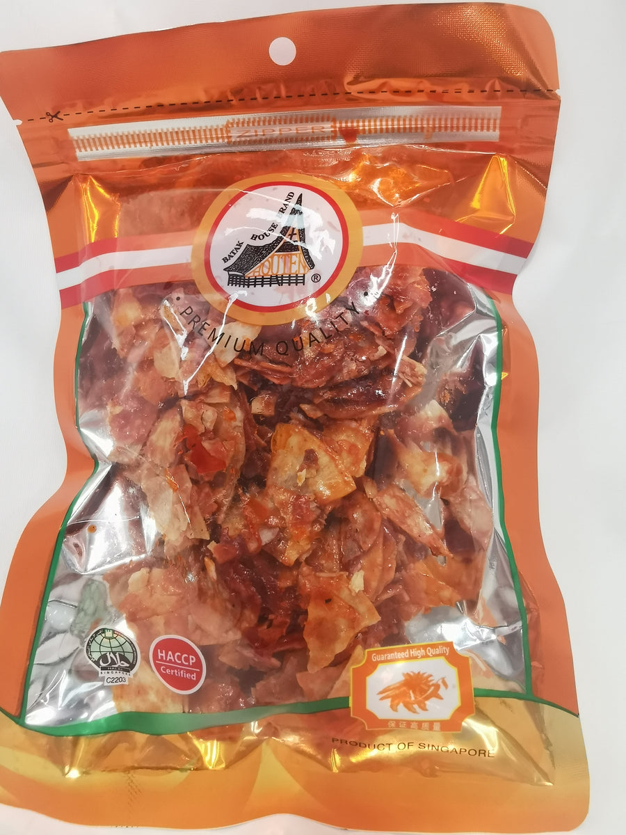 Houten Chilli Tapioca Chips(with nuts&ikan Bilis100g – 77 Mart