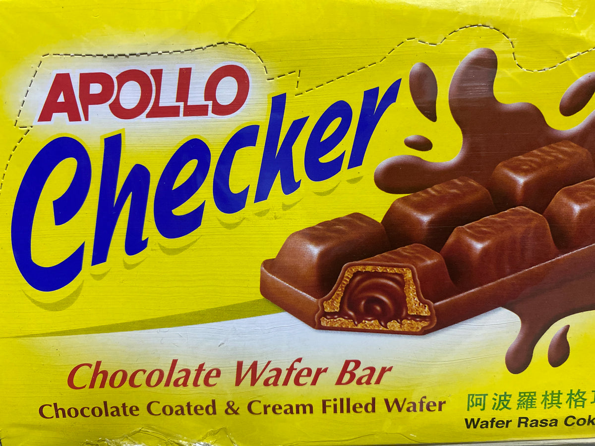 Apollo Chocolate Wafer Bar 24x18g Pack – 77 Mart
