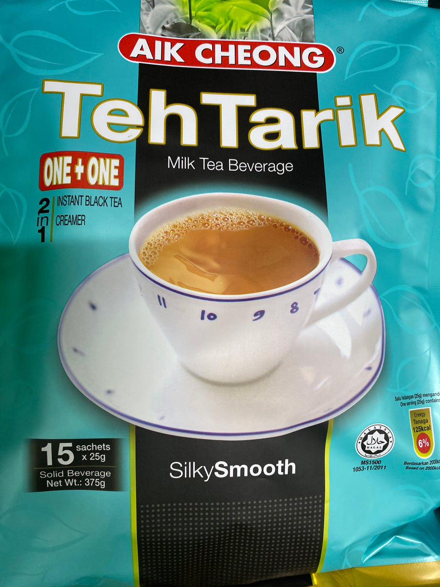 Aik Cheong - Milk Tea - Teh Tarik Kosong 2 in 1 Instant Tea No Sugar ...