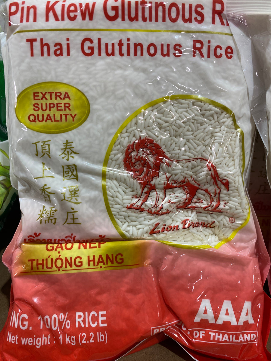 LION BRAND Thai Glutinous Rice 1kg – 77 Mart