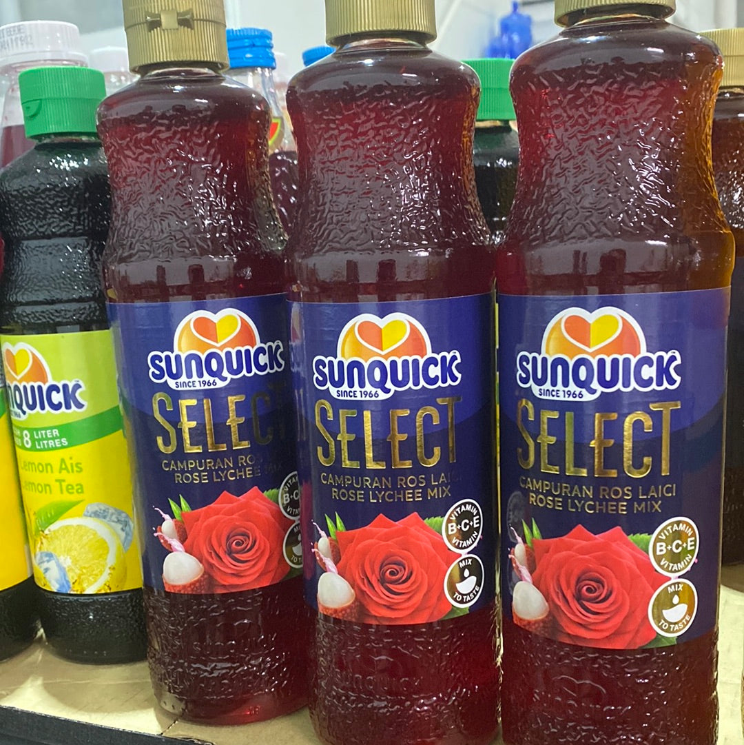 SUNQUICK Rose Lychee Syrup 700ml – 77 Mart