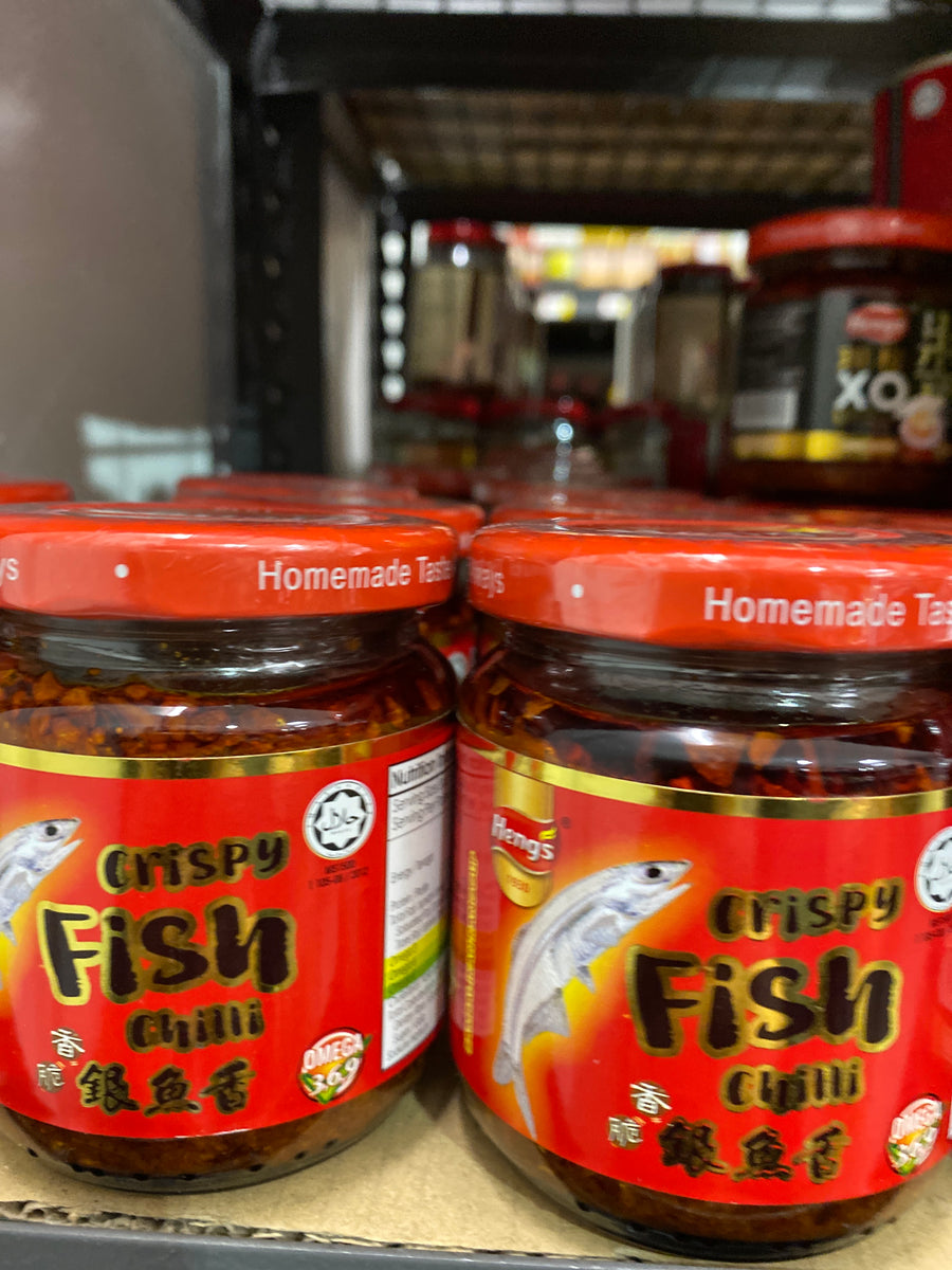 HENG’S Crispy Fish Chilli 180g – 77 Mart