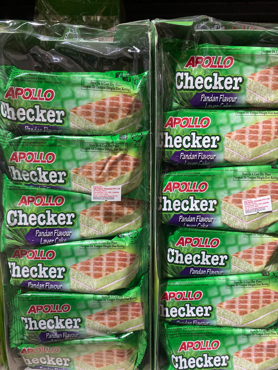 Apollo Pandan Flavor Checker 18g*24Packs – 77 Mart