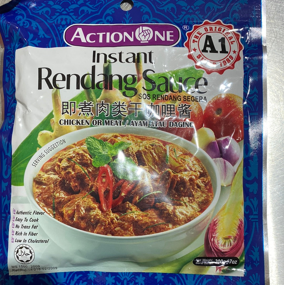 A1 Instant Rendang Sauce 200 g – 77 Mart