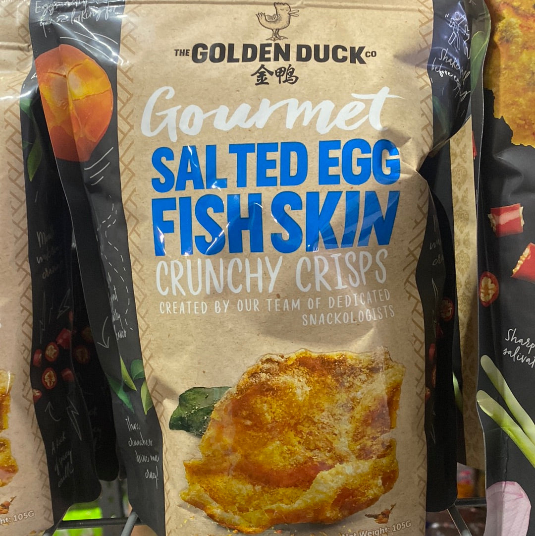 GOLDEN DUCK Salted Egg Fish Skin – 77 Mart