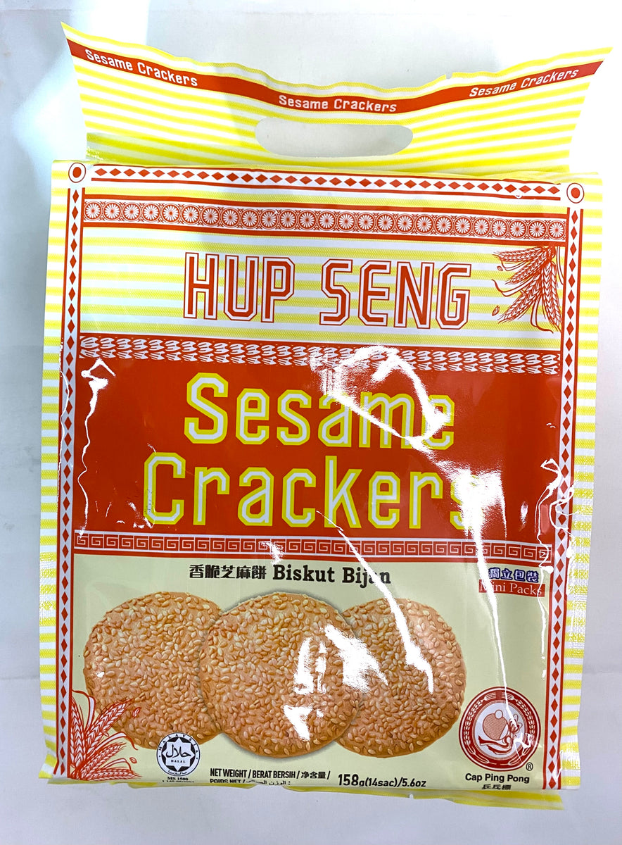 HUP SENG Sesame Crackers 158g – 77 Mart