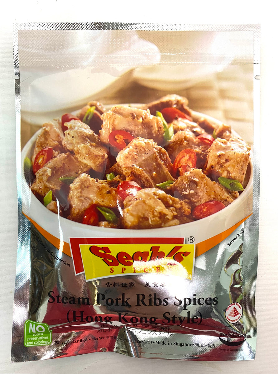 SEAH’S SPICES Hong Kong Style Steam Pork Ribs Spices 32g – 77 Mart