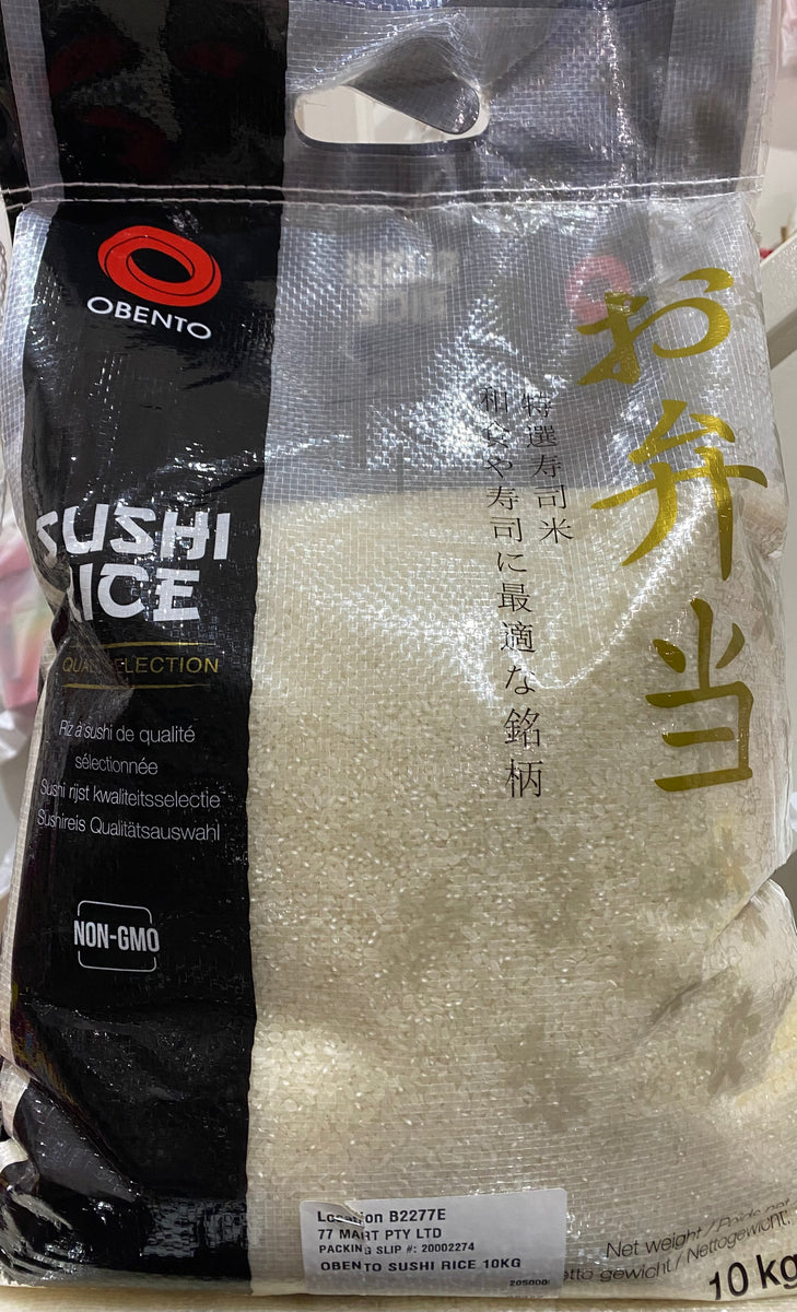 OBENTO Sushi Rice 10kg – 77 Mart