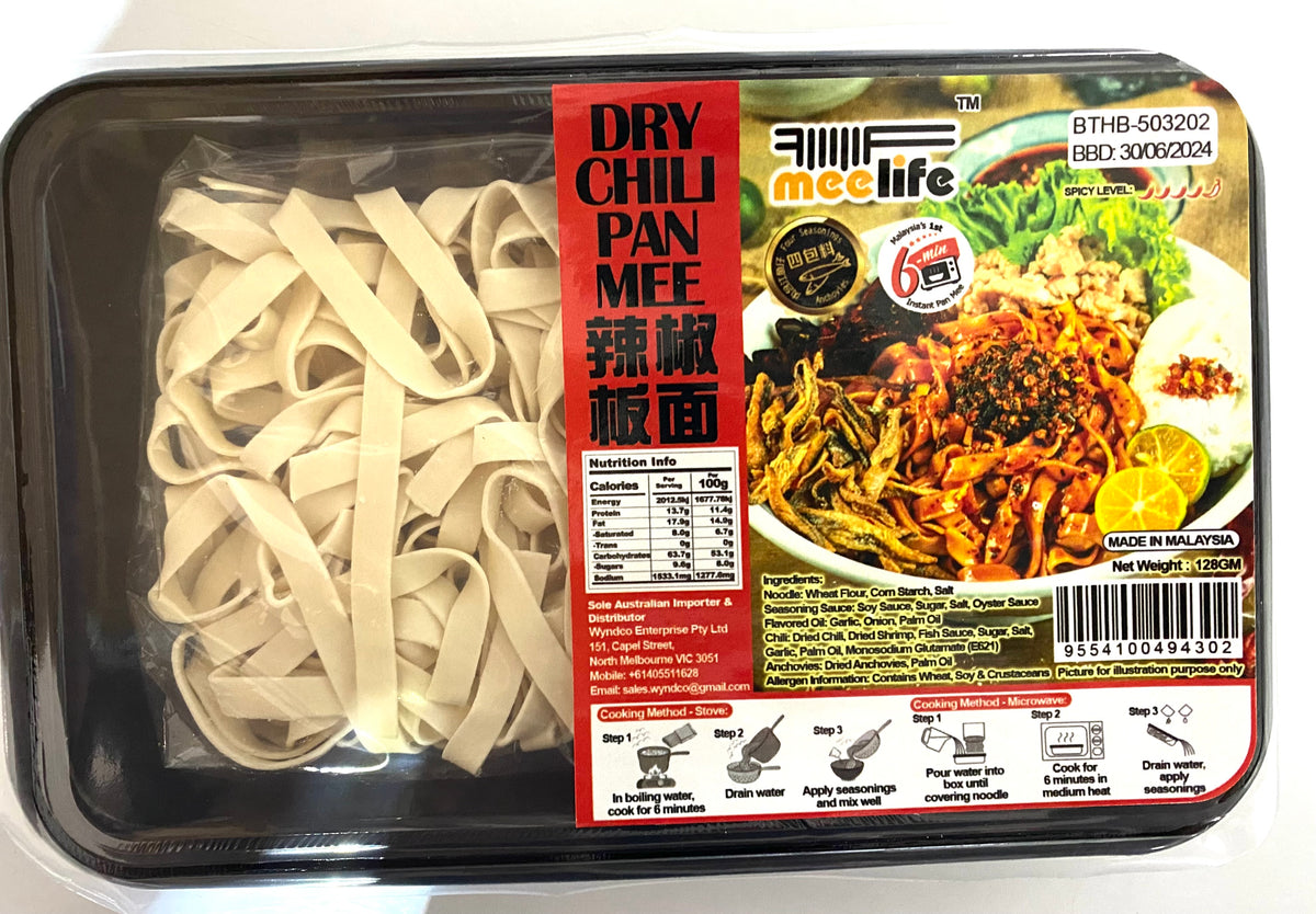 MEELIFE Dry Chilli Pan Mee – 77 Mart