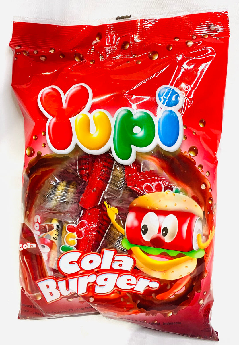 YUPI Cola Burger 84g – 77 Mart